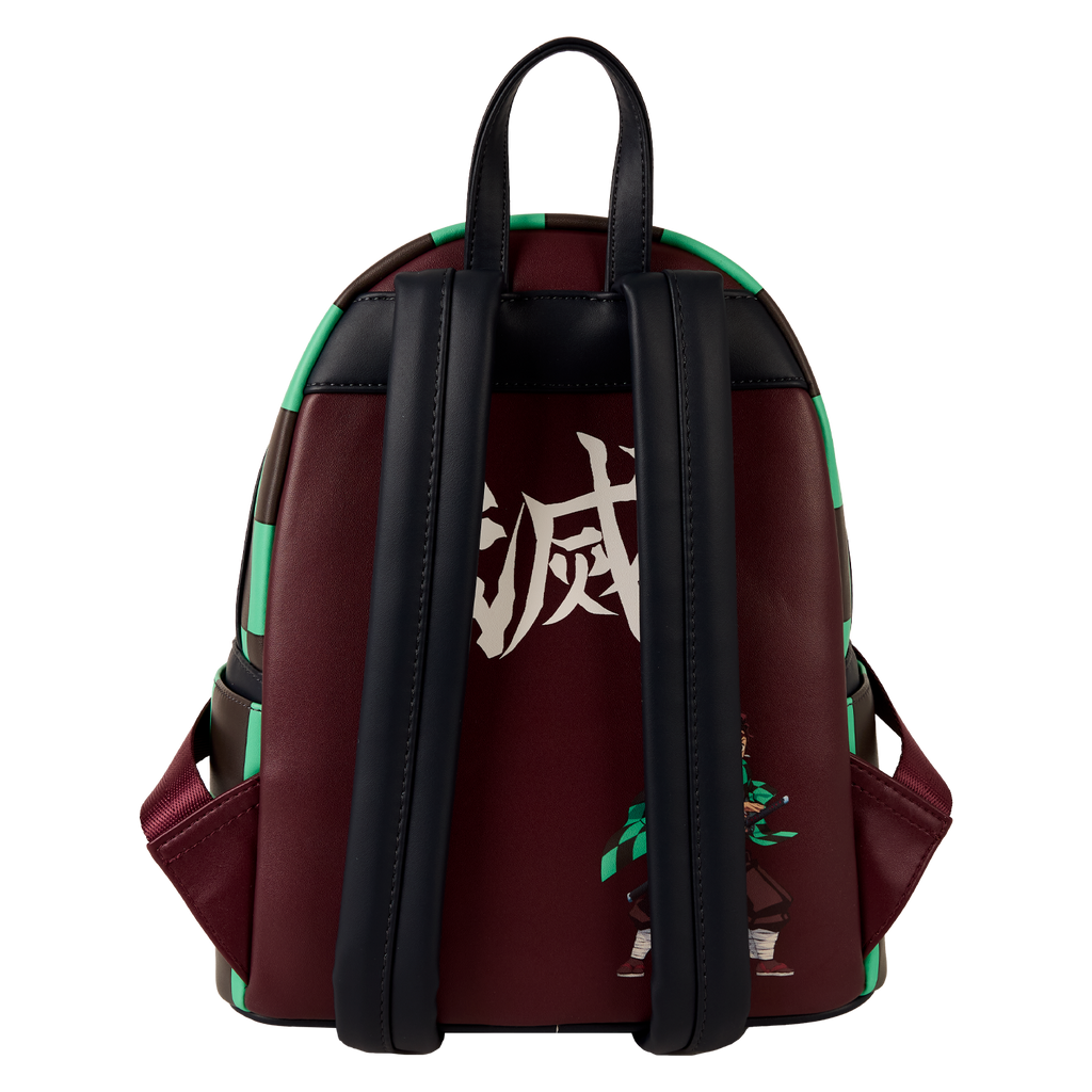 Loungefly Aniplex Demon Slayer Tanjiro Kamado Cosplay Mini Backpack ...