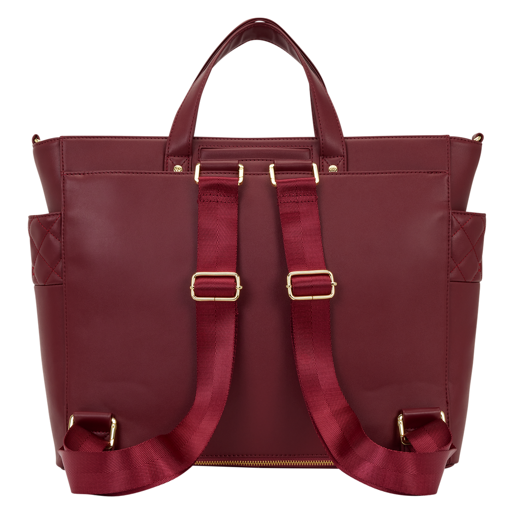 Loungefly The Mo Red Convertible Backpack & Tote Crossbody Bag – Shop ...