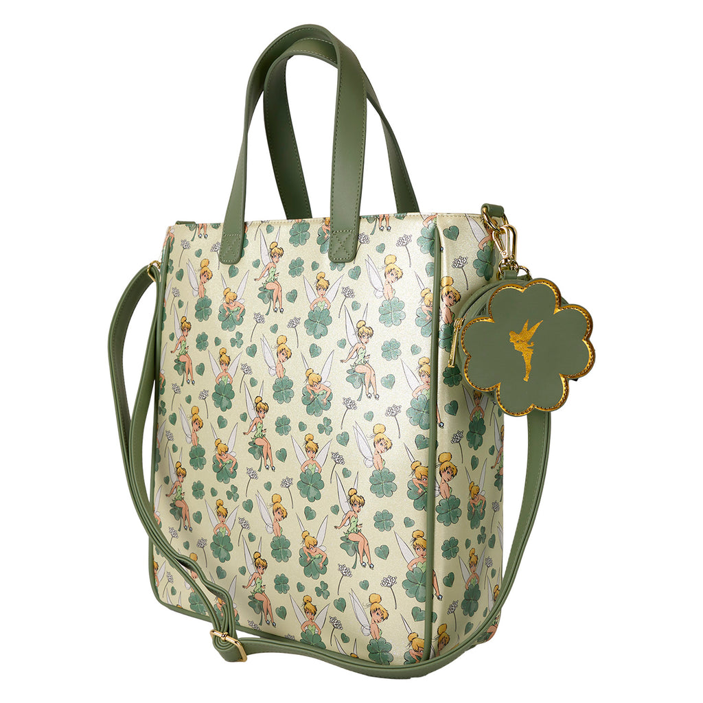 Loungefly Tinkerbell 4 Leaf Clover Tote With Coin Bag – Shop Toyz N Fun