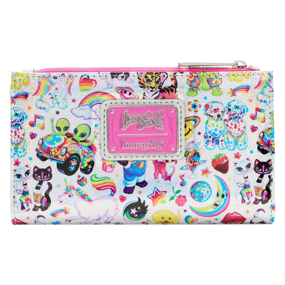 Loungefly Lisa Frank AOP Iridescent Flap Wallet – Shop Toyz N Fun