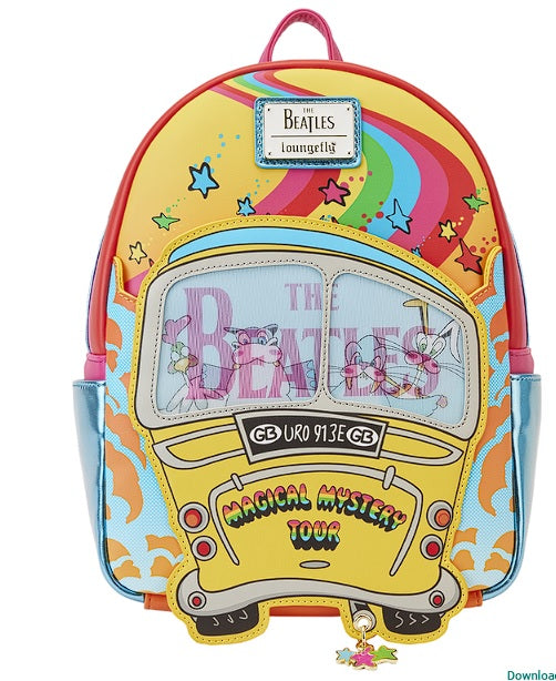 Loungefly The Beatles Magical Mystery Tour Bus Mini Backpack – Shop ...